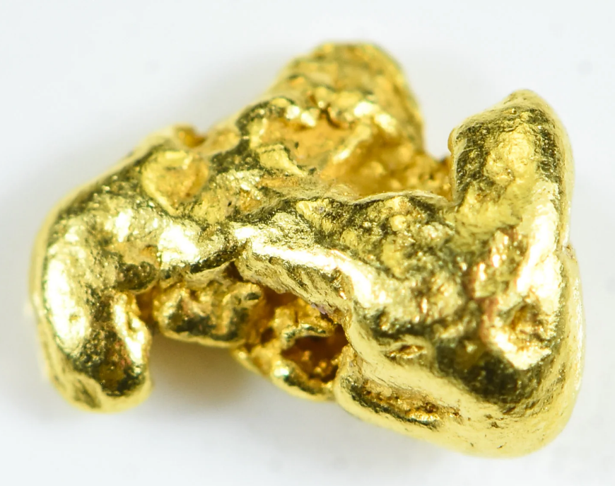 Alaskan Gold Nugget Authentic Yukon Small 22k .7g Fine – rocksolidfossils